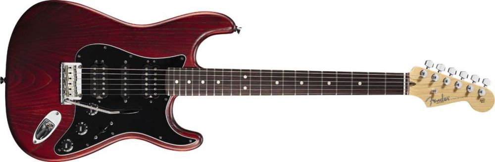 FSR American Standard Stained Ash Strat Wine Red | The Blues Blogger